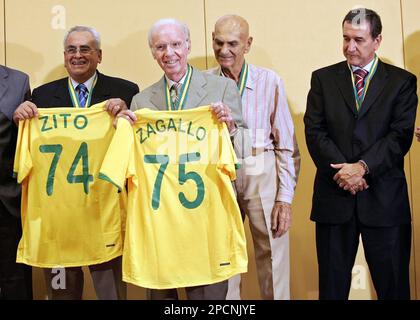 Brazilian Football Team of the 1958 World Cup Stock Photo - Alamy
