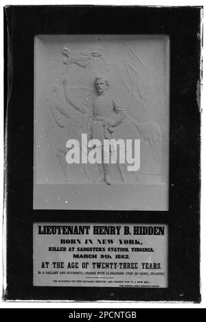Lieutenant Hidden Placque. Civil war photographs, 1861-1865 , Title ...