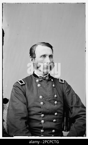 Portrait of brevetted Brigadier General Napoleon Bonaparte McLauglen ...