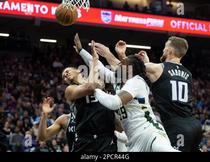 Sacramento Kings forward Jae Crowder (99) in the first half of an NBA ...