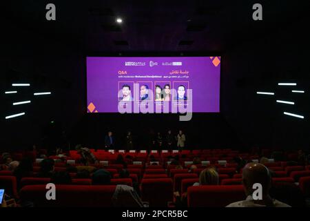 Atmosphère during the Saudi Film Nights opening at Pathe Beaugrenelle ...