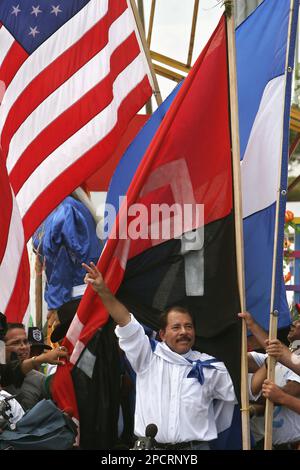 July 19 celebration Nicaragua revolution of 1979 Stock Photo - Alamy