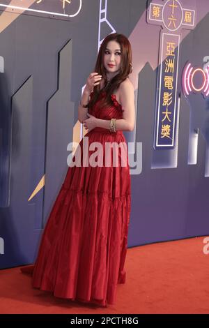 Hong Kong actress, singer and producer Irene Wan attended on the red ...