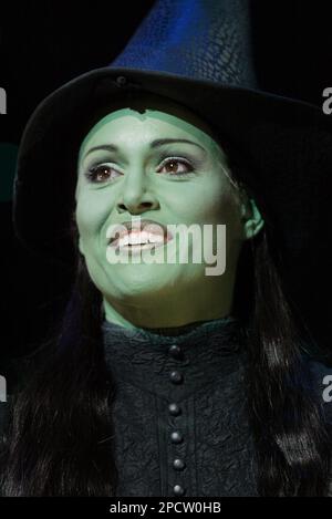 Amanda Harrison (Elphaba the Wicked Witch) Opening night of the ...