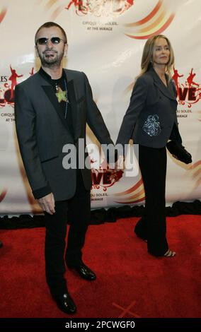 Beatle Ringo Starr and wife Barbara Bach attend rocker Joe Walsh's ...
