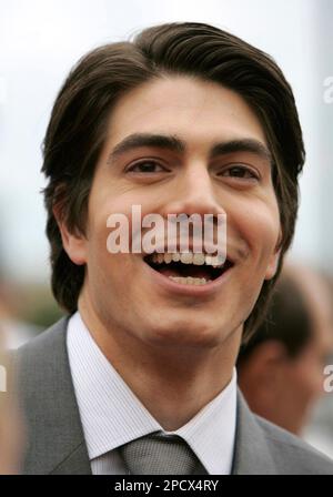 Brandon Routh arriving Stock Photo - Alamy