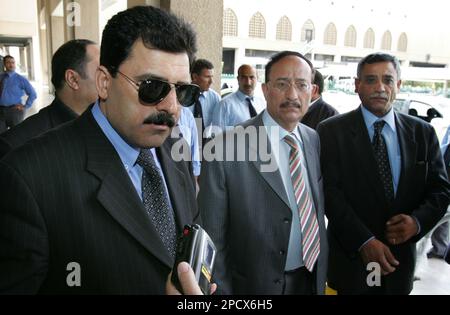 Khalil al-Dulaimi, the head of the defense team in the trial of former ...