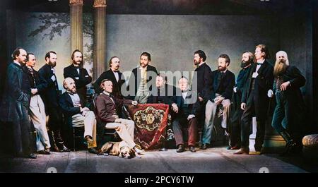 Alexander Friedrich Adolf Heinrich von Zastrow, c. 1865-1875 Stock ...