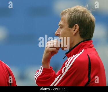 German soccer coach Juergen Klinsmann photographed during the team's ...