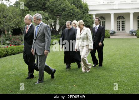 Secretary Dirk Kempthorne with wife, Patricia, at Main Interior Stock ...