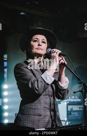 Rubigen, Switzerland. 13th Mar, 2023. The Swedish singer, songwriter and musician Sophie Zelmani ...