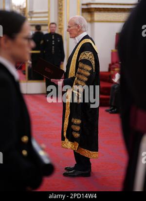 King Charles III and Menzies Campbell, the Lord Campbell of Pittenweem ...