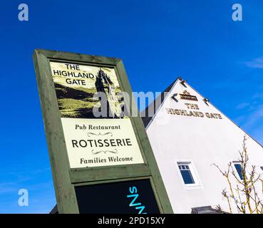 The Highland Gate pub in Stirling in Scotland Stock Photo - Alamy