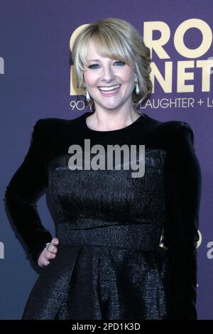 Hollywood, US, March 2, 2023, Melissa Rauch arriving on the red carpet ...