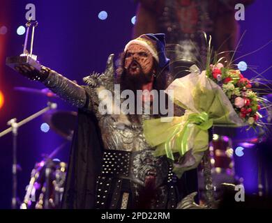Lordi The 2006 Eurovision Song Contest winners and Finnish heavy metal ...