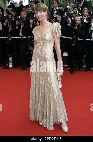 Irish actress Orla Fitzgerald arrives for the screening of "The Wind ...