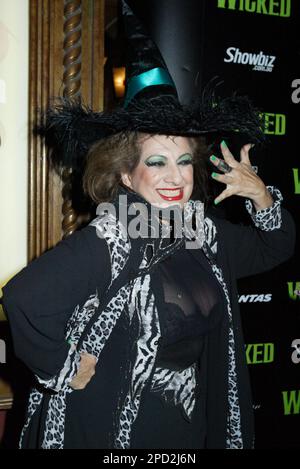 Maria Venuti The opening night of the Broadway musical 'Wicked' at the ...