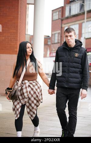 Jordan Trengrove, who was accused of trafficking by Eleanor Williams ...