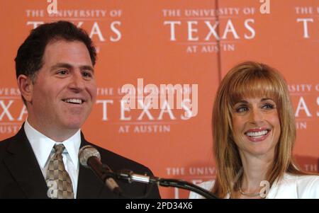 Dell Computer CEO Michael Dell and wife Susan announce donation of $50 ...