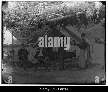 Washington, District of Columbia (vicinity). Group of patients in front ...