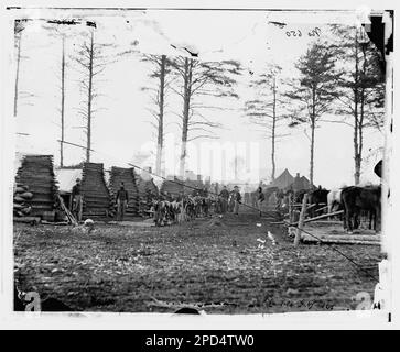 Brandy Station, Virginia (vicinity). Field hospital of 3d Division, 2d ...