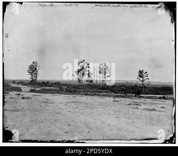 Arlington, Virginia. Light battery at Fort Whipple, Civil War ...
