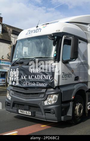 St. Patrick's Day 2023. Cheetham Hill, Manchester Stock Photo - Alamy