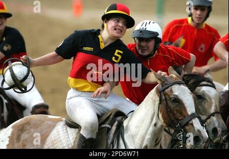 Pato Game Match in Buenos Aires, Argentina. Pato, also known as ...