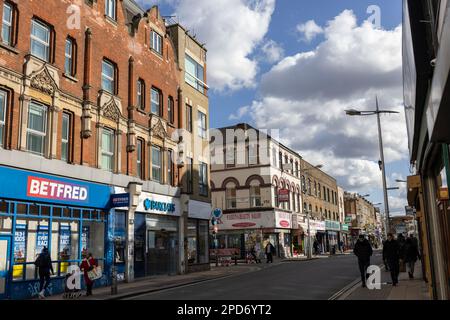 Rye Lane, vibrant high street in the heart of Peckham, South London ...
