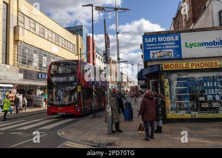 Rye Lane, vibrant high street in the heart of Peckham, South London ...