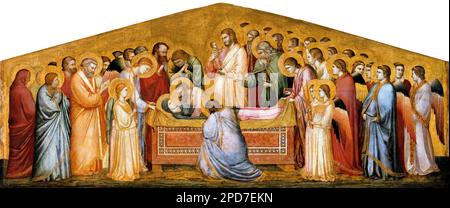 The Entombment of Mary 1310 by Giotto Stock Photo - Alamy