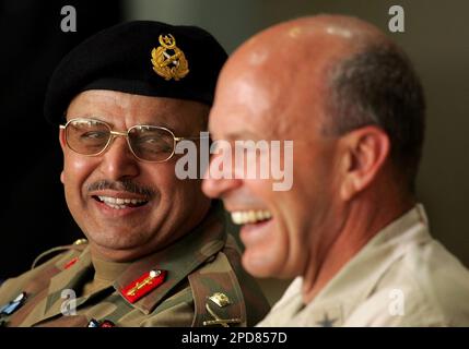 US Navy Commander of Disaster Assistance Center Pakistan, Rear Adm ...
