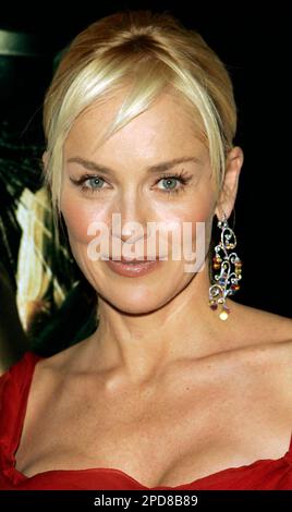 Sharon Stone poses for the photographers for the Basic Instinct 2 ...