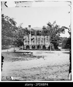 Beaufort, South Carolina. Robert Barnwell Rhett's residence, Civil War ...