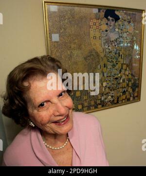 Portrait of Adele Bloch-Bauer II 1912 by Gustav Klimt Stock Photo - Alamy