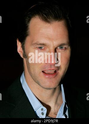 British actor David Morrissey arrives for the Royal Television Society ...