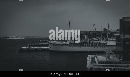 The Museum ship CSS Acadia a former hydrographic surveying and ...