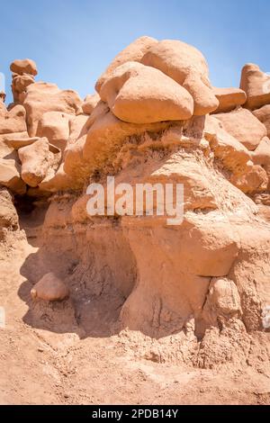 Goblin Valley Hoodoo rock formations Stock Photo - Alamy