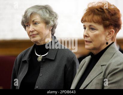 Michael Gravelle, left, stands with his attorney, Richard Drucker as ...