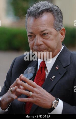 Jim Gilchrist, an immigration activist and founder of the Minuteman ...