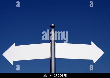 signposts pointing in different directions, options job - family Stock ...