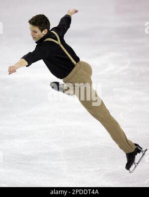 Canada's Christopher Mabee skates during the free skate portion of the ...