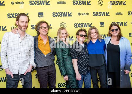 AUSTIN, TEXAS - MARCH 14: Nelle Fortenberry, Will Cohen and Annetta ...