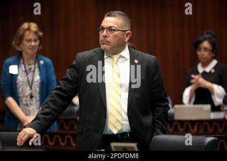 Phoenix, Arizona, USA. 14th Mar, 2023. Arizona State Representative ...