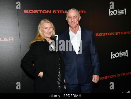 Robert John Burke, right, and wife Angelica Clark attend a special ...