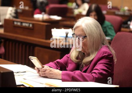 Phoenix, Arizona, USA. 14th Mar, 2023. Arizona State Representatives ...