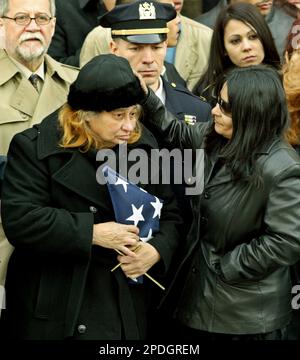 Maria Enchautegui, mother of slain New York City Police Officer Daniel ...