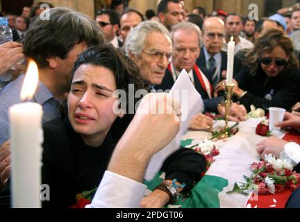 Nayla Tueni, daughter of slain anti-Syrian journalist and legislator ...