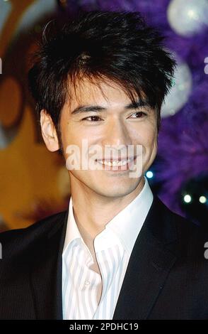 Taiwanese actor Takeshi Kaneshiro attends the local premiere of the ...