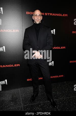 Greg Vrotsos attends a special screening of "Boston Strangler" at the ...